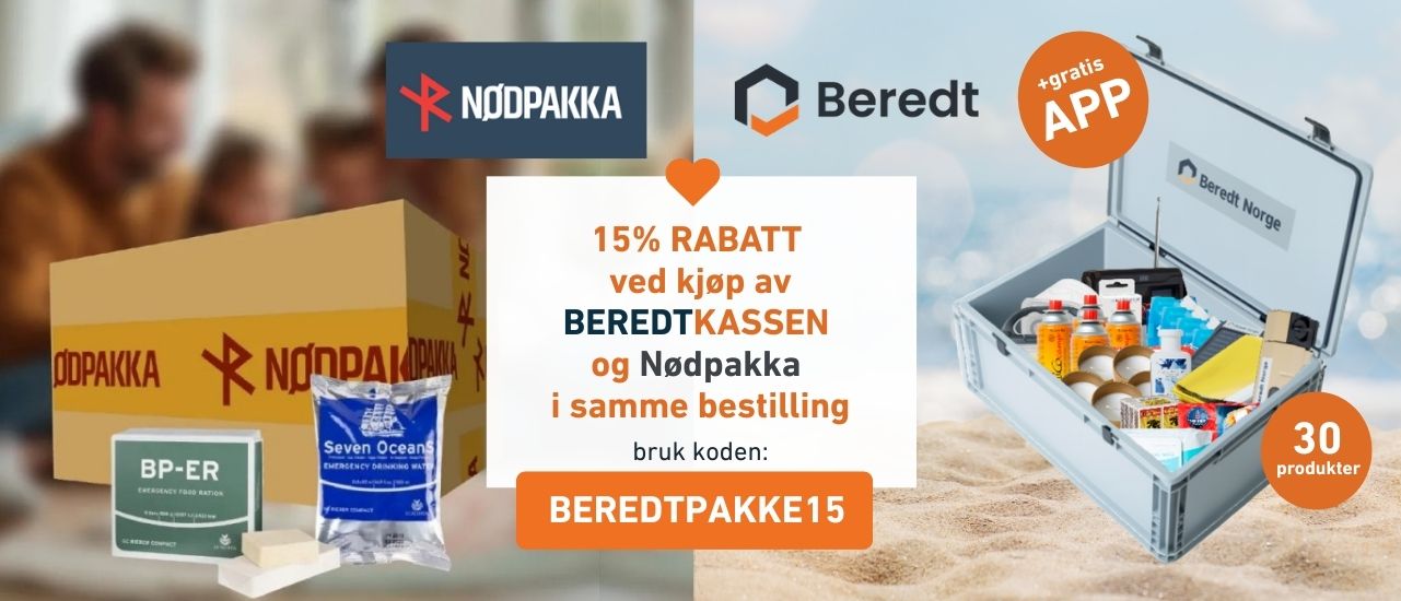 Egenberedskap | APP og nettbutikk - Beredt Norge